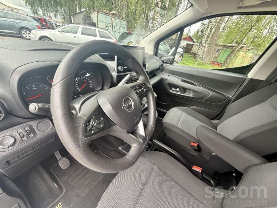 Balts Opel Combo 2021 Rīga, ar dzinēja tilpumu 1.50 L un nobraukumu 0 tūkst. km par 9990 €, foto 16 vietnē AUTOMOTO.COM.LV