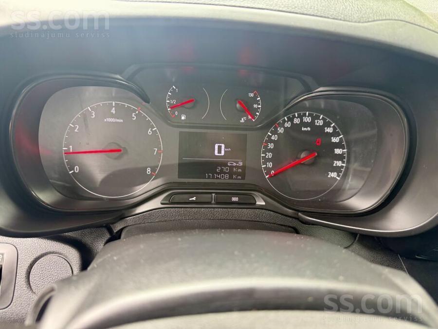 Balts Opel Combo 2021 Rīga, ar dzinēja tilpumu 1.50 L un nobraukumu 0 tūkst. km par 9990 €, foto 18 vietnē AUTOMOTO.COM.LV