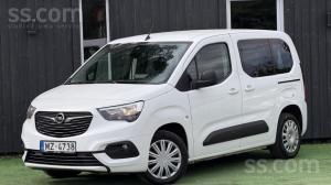 White Opel Combo 2021 in Riga, with an engine capacity of 1.50 L and mileage of 192 thousand km for 8350 €, photo 3 on AUTOMOTO.COM.LV