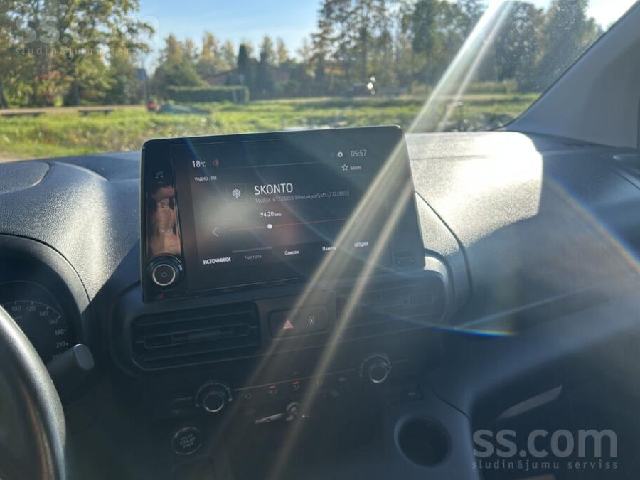 Balts Opel Combo 2021 Alūksne, ar dzinēja tilpumu 1.50 L un nobraukumu 0 tūkst. km par 7550 €, foto 17 vietnē AUTOMOTO.COM.LV