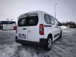 White Opel Combo 2022 in Taurage, with an engine capacity of 1.50 L and mileage of 136 thousand km for 8700 €, photo 26 on AUTOMOTO.COM.LV