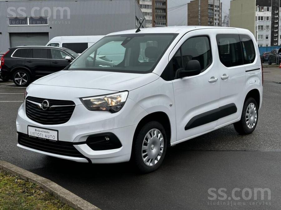 Balts Opel Combo 2023 Rīga, ar dzinēja tilpumu 1.50 L un nobraukumu 14 tūkst. km par 15500 €, foto 3 vietnē AUTOMOTO.COM.LV