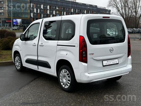 Balts Opel Combo 2023 Rīga, ar dzinēja tilpumu 1.50 L un nobraukumu 14 tūkst. km par 15500 €, foto 4 vietnē AUTOMOTO.COM.LV