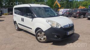 White Opel Combo 2013 in Riga, with an engine capacity of 1.30 L and mileage of 283 thousand km for 2500 €, photo 1 on AUTOMOTO.COM.LV