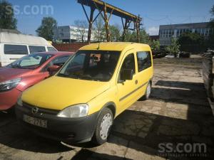 Dzeltens Opel Combo 2008 Daugavpils, ar dzinēja tilpumu 1.60 L un nobraukumu 310 tūkst. km par 550 €, foto  vietnē AUTOMOTO.COM.LV