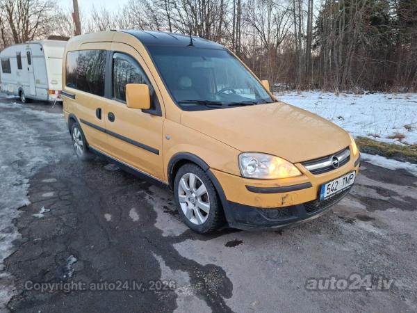 Yellow Opel Combo 2006 in Tallinn, with an engine capacity of 1.60 L and mileage of 296 thousand km for 799 €, photo 2 on AUTOMOTO.COM.LV