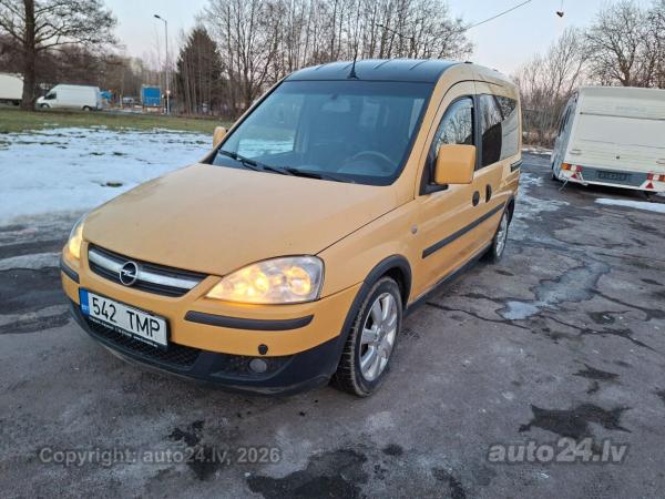 Yellow Opel Combo 2006 in Tallinn, with an engine capacity of 1.60 L and mileage of 296 thousand km for 799 €, photo 6 on AUTOMOTO.COM.LV