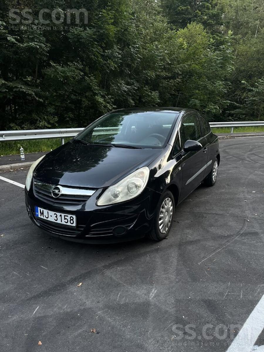 Melns Opel Corsa 2007 Rīga, ar dzinēja tilpumu 1.30 L un nobraukumu 167 tūkst. km par 1900 €, foto 6 vietnē AUTOMOTO.COM.LV
