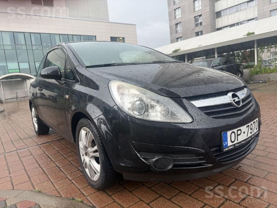 Melns Opel Corsa 2008 Rīga, ar dzinēja tilpumu 1.00 L un nobraukumu 0 tūkst. km par 2500 €, foto 1 vietnē AUTOMOTO.COM.LV