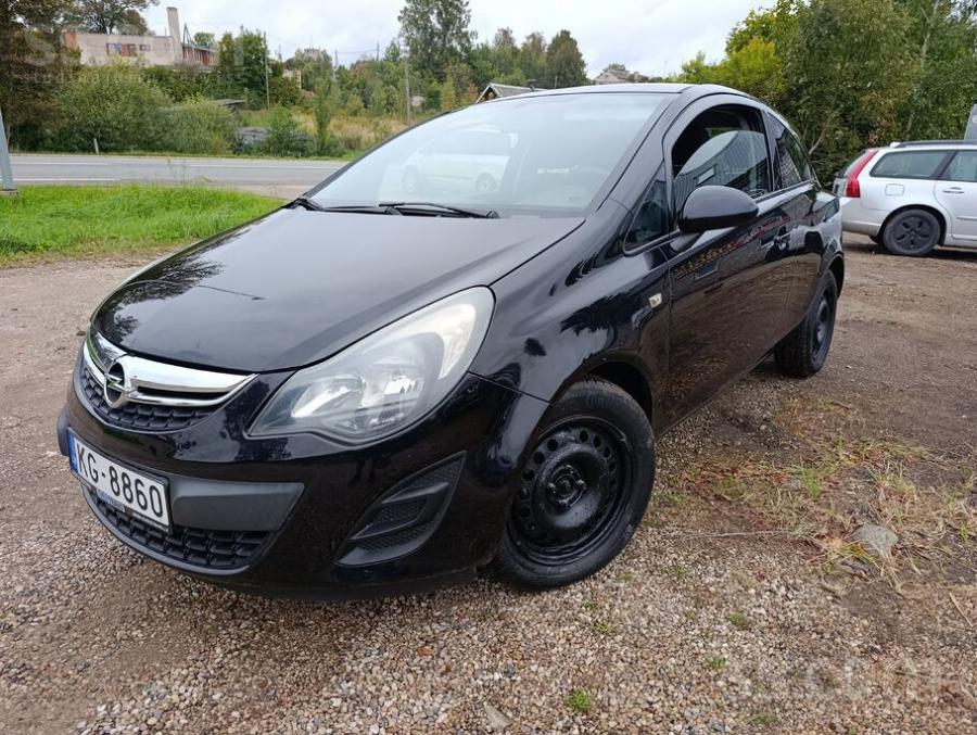 Black Opel Corsa 2011 in Rezekne, with an engine capacity of 1.20 L and mileage of 177 thousand km for 1950 €, photo 1 on AUTOMOTO.COM.LV