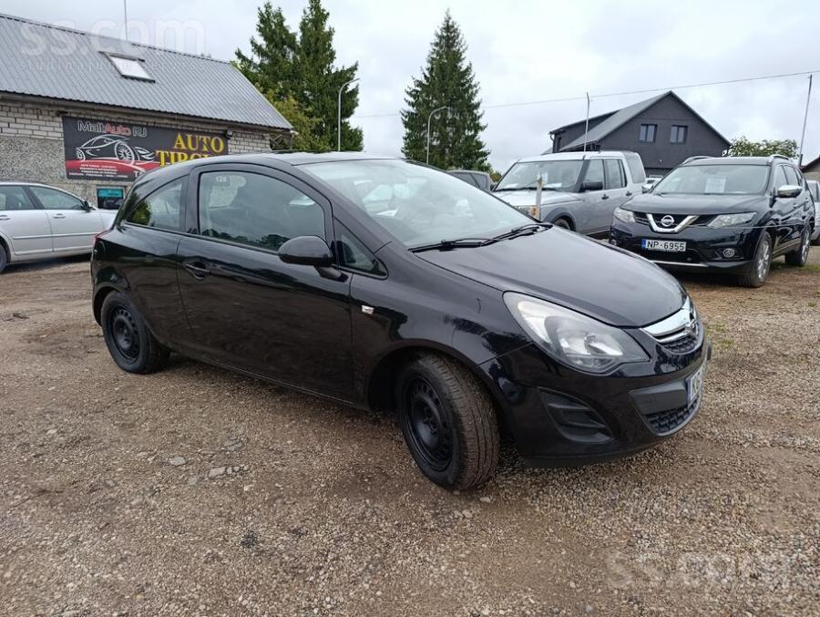 Black Opel Corsa 2011 in Rezekne, with an engine capacity of 1.20 L and mileage of 177 thousand km for 1950 €, photo 4 on AUTOMOTO.COM.LV