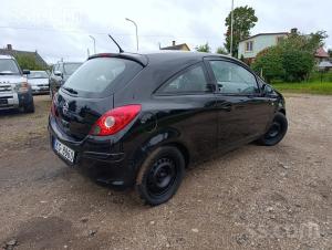 Black Opel Corsa 2011 in Rezekne, with an engine capacity of 1.20 L and mileage of 177 thousand km for 1950 €, photo 5 on AUTOMOTO.COM.LV