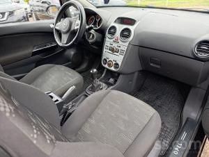 Black Opel Corsa 2011 in Rezekne, with an engine capacity of 1.20 L and mileage of 177 thousand km for 1950 €, photo 8 on AUTOMOTO.COM.LV