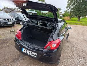 Black Opel Corsa 2011 in Rezekne, with an engine capacity of 1.20 L and mileage of 177 thousand km for 1950 €, photo 11 on AUTOMOTO.COM.LV