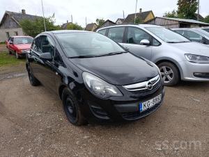 Black Opel Corsa 2011 in Rezekne, with an engine capacity of 1.20 L and mileage of 177 thousand km for 1950 €, photo 17 on AUTOMOTO.COM.LV