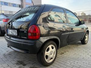 Black Opel Corsa 1999 in Riga, with an engine capacity of 1.20 L and mileage of 0 thousand km for 1300 €, photo 7 on AUTOMOTO.COM.LV