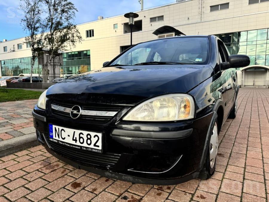 Melns Opel Corsa 2004 Rīga, ar dzinēja tilpumu 1.00 L un nobraukumu 0 tūkst. km par 1000 €, foto 2 vietnē AUTOMOTO.COM.LV