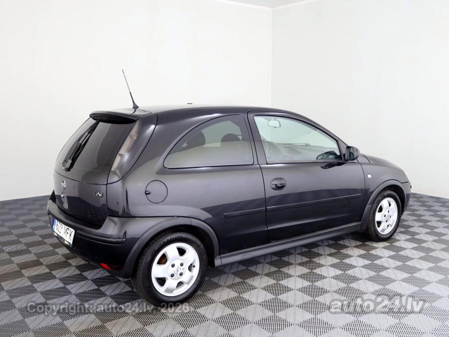 Melns Opel Corsa 2005 Tallina, ar dzinēja tilpumu 1.40 L un nobraukumu 132 tūkst. km par 1299 €, foto 4 vietnē AUTOMOTO.COM.LV