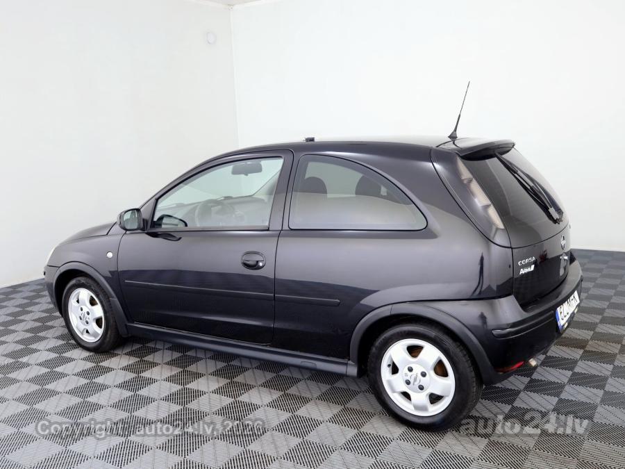 Melns Opel Corsa 2005 Tallina, ar dzinēja tilpumu 1.40 L un nobraukumu 132 tūkst. km par 1299 €, foto 5 vietnē AUTOMOTO.COM.LV