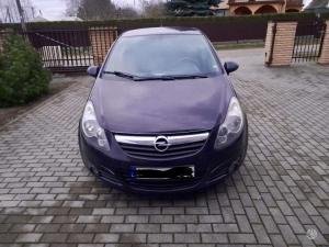 Black Opel Corsa 2007 in Siauliai, with an engine capacity of 1.36 L and mileage of 215 thousand km for 950 €, photo  on AUTOMOTO.COM.LV