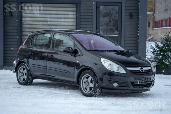 Black Opel Corsa 2007 in Liepaja, with an engine capacity of 1.20 L and mileage of 248 thousand km for 2650 €, photo 5 on AUTOMOTO.COM.LV