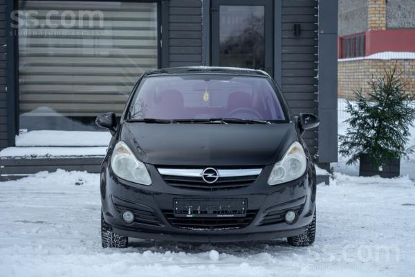 Black Opel Corsa 2007 in Liepaja, with an engine capacity of 1.20 L and mileage of 248 thousand km for 2650 €, photo 6 on AUTOMOTO.COM.LV