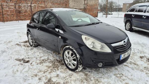 Melns Opel Corsa 2007 Liepāja, ar dzinēja tilpumu 1.40 L un nobraukumu 322 tūkst. km par 950 €, foto 3 vietnē AUTOMOTO.COM.LV