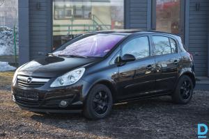 Melns Opel Corsa 2007 Liepāja, ar dzinēja tilpumu 1.20 L un nobraukumu 248 tūkst. km par 2650 €, foto  vietnē AUTOMOTO.COM.LV