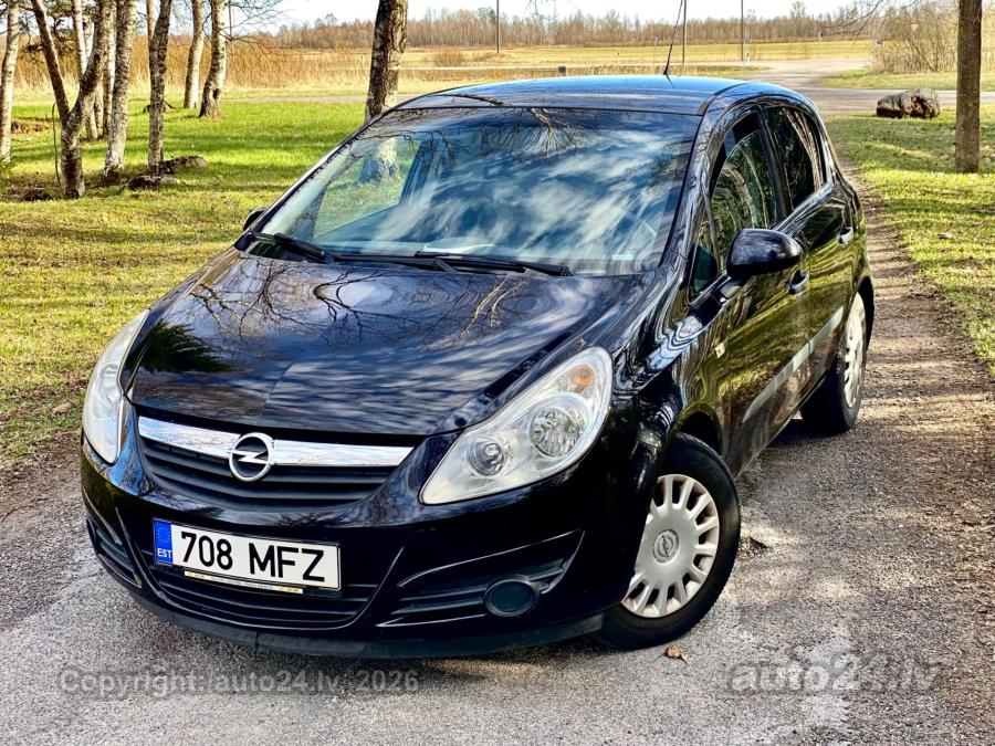 Melns Opel Corsa 2007 Hāpsalu, ar dzinēja tilpumu 1.20 L un nobraukumu 88 tūkst. km par 1599 €, foto 1 vietnē AUTOMOTO.COM.LV