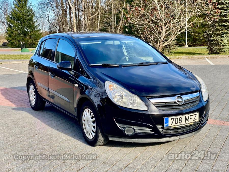 Melns Opel Corsa 2007 Hāpsalu, ar dzinēja tilpumu 1.20 L un nobraukumu 88 tūkst. km par 1599 €, foto 10 vietnē AUTOMOTO.COM.LV