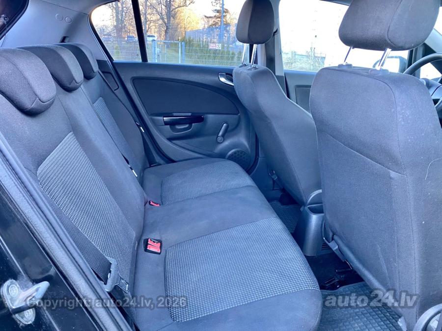 Melns Opel Corsa 2007 Hāpsalu, ar dzinēja tilpumu 1.20 L un nobraukumu 88 tūkst. km par 1599 €, foto 15 vietnē AUTOMOTO.COM.LV