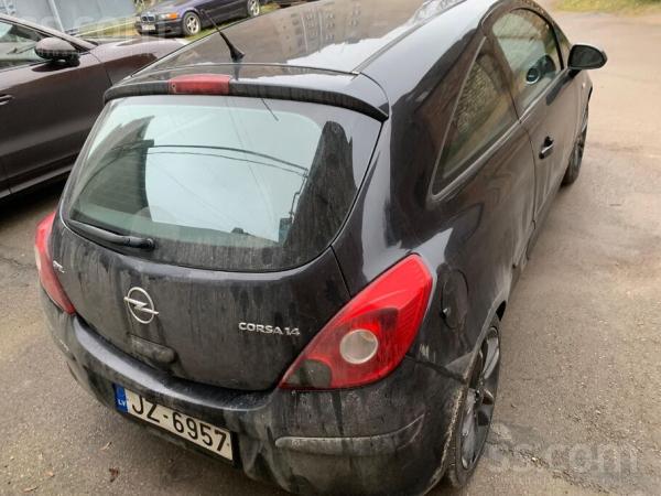 Melns Opel Corsa 2007 Rīga, ar dzinēja tilpumu 1.40 L un nobraukumu 209 tūkst. km par 400 €, foto 7 vietnē AUTOMOTO.COM.LV