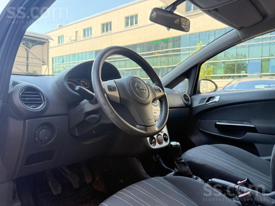 Melns Opel Corsa 2007 Rīga, ar dzinēja tilpumu 1.00 L un nobraukumu 0 tūkst. km par 2400 €, foto 9 vietnē AUTOMOTO.COM.LV