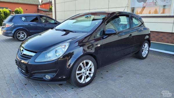 Melns Opel Corsa 2007 Kretinga, ar dzinēja tilpumu 1.20 L un nobraukumu 214 tūkst. km par 3300 €, foto 1 vietnē AUTOMOTO.COM.LV