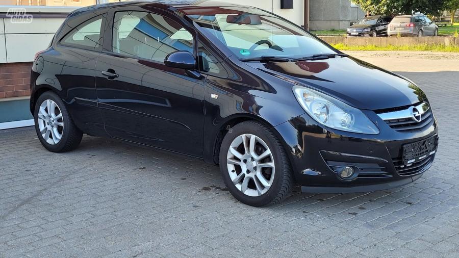 Melns Opel Corsa 2007 Kretinga, ar dzinēja tilpumu 1.20 L un nobraukumu 214 tūkst. km par 3300 €, foto 3 vietnē AUTOMOTO.COM.LV