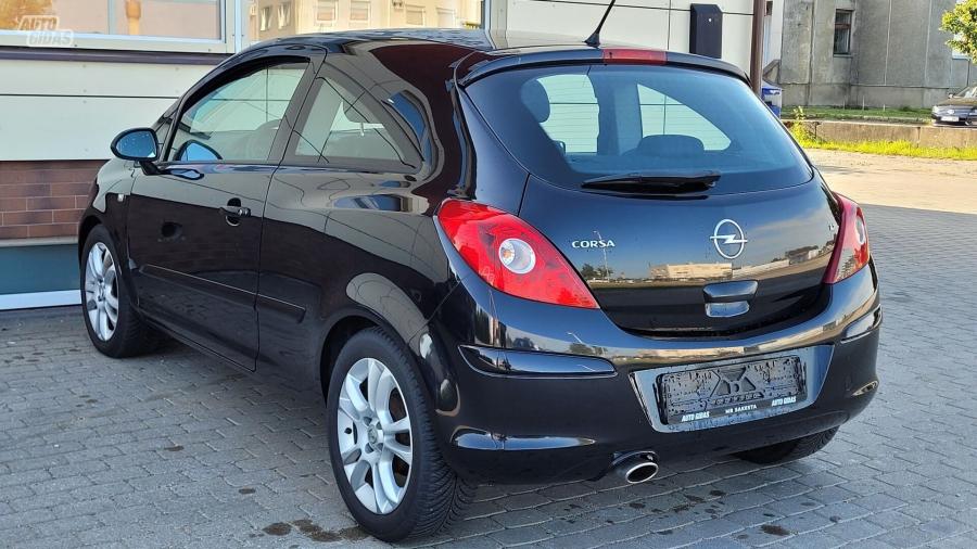 Melns Opel Corsa 2007 Kretinga, ar dzinēja tilpumu 1.20 L un nobraukumu 214 tūkst. km par 3300 €, foto 5 vietnē AUTOMOTO.COM.LV
