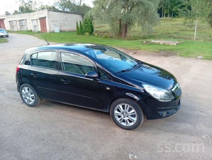 Melns Opel Corsa 2007 Cēsis, ar dzinēja tilpumu 1.30 L un nobraukumu 261 tūkst. km par 1350 €, foto 8 vietnē AUTOMOTO.COM.LV