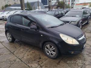 Black Opel Corsa 2007 in Tallinn, with an engine capacity of 1.20 L and mileage of 211 thousand km for 699 €, photo 1 on AUTOMOTO.COM.LV