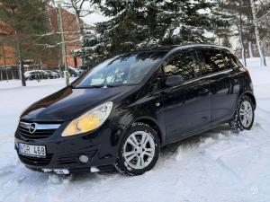 Black Opel Corsa 2008 in Klaipeda, with an engine capacity of 1.30 L and mileage of 232 thousand km for 1999 €, photo  on AUTOMOTO.COM.LV