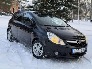 Black Opel Corsa 2008 in Klaipeda, with an engine capacity of 1.30 L and mileage of 232 thousand km for 1999 €, photo 2 on AUTOMOTO.COM.LV