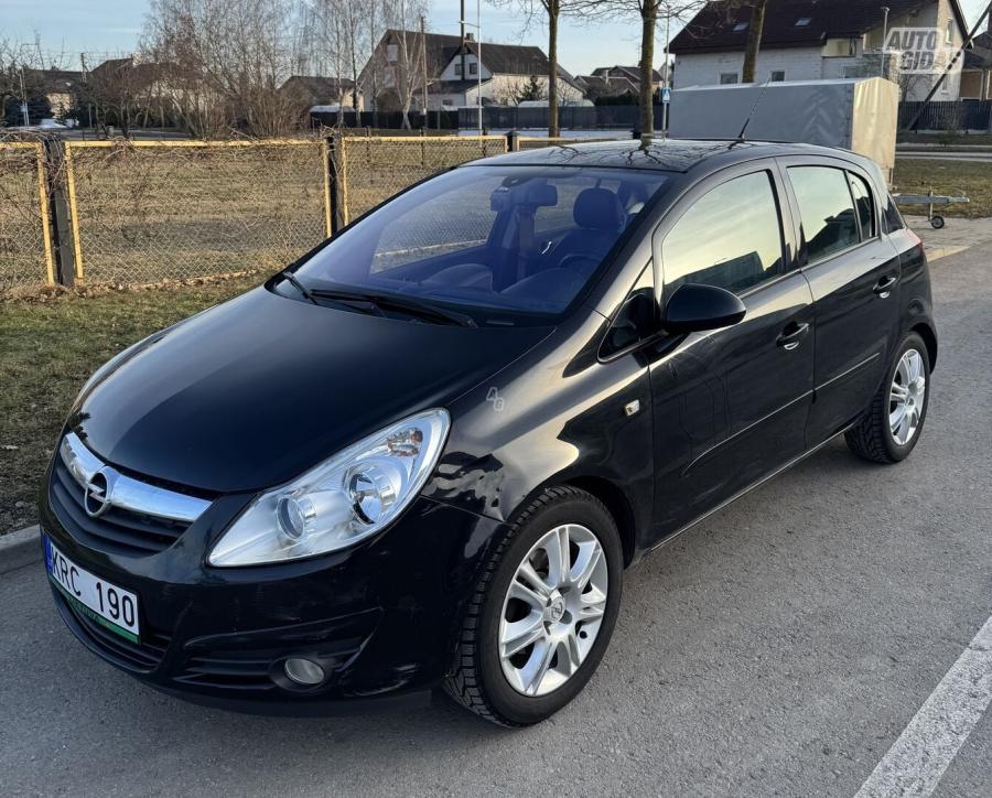 Melns Opel Corsa 2008 Marijampole, ar dzinēja tilpumu 1.30 L un nobraukumu 276 tūkst. km par 1100 €, foto 7 vietnē AUTOMOTO.COM.LV