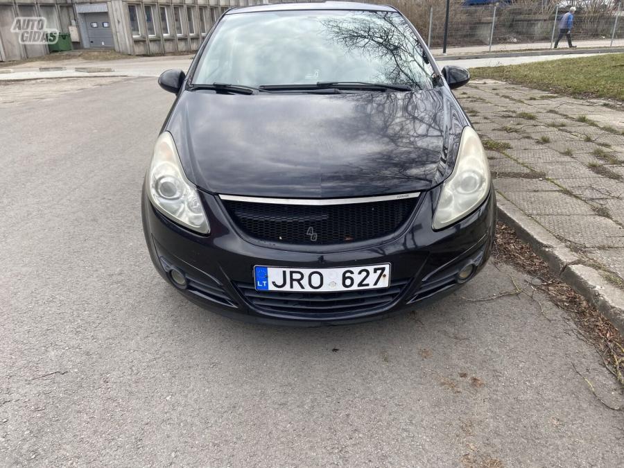 Melns Opel Corsa 2008 Klaipėda, ar dzinēja tilpumu 1.30 L un nobraukumu 230 tūkst. km par 599 €, foto 4 vietnē AUTOMOTO.COM.LV