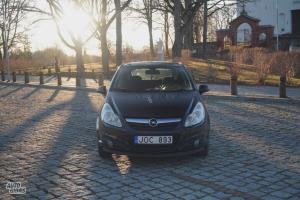 Black Opel Corsa 2008 in Siauliai, with an engine capacity of 1.20 L and mileage of 137 thousand km for 1100 €, photo  on AUTOMOTO.COM.LV