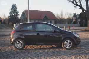Black Opel Corsa 2008 in Siauliai, with an engine capacity of 1.20 L and mileage of 137 thousand km for 1100 €, photo 7 on AUTOMOTO.COM.LV