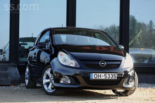 Melns Opel Corsa 2008 Tukums, ar dzinēja tilpumu 1.60 L un nobraukumu 115 tūkst. km par 6790 €, foto 1 vietnē AUTOMOTO.COM.LV