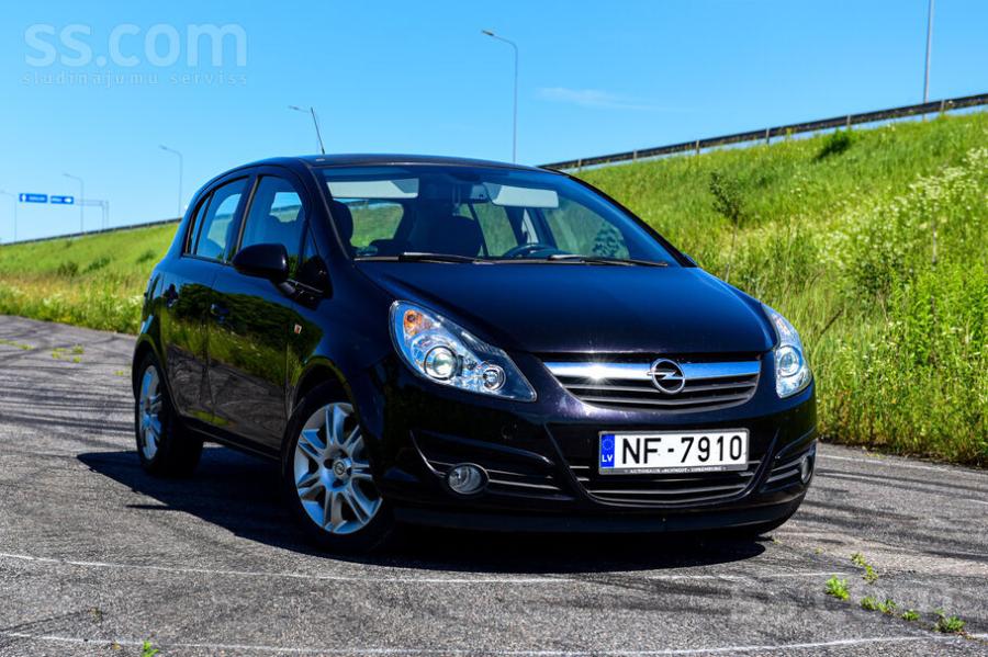 Melns Opel Corsa 2008 Rīga, ar dzinēja tilpumu 1.40 L un nobraukumu 220 tūkst. km par 2400 €, foto 4 vietnē AUTOMOTO.COM.LV