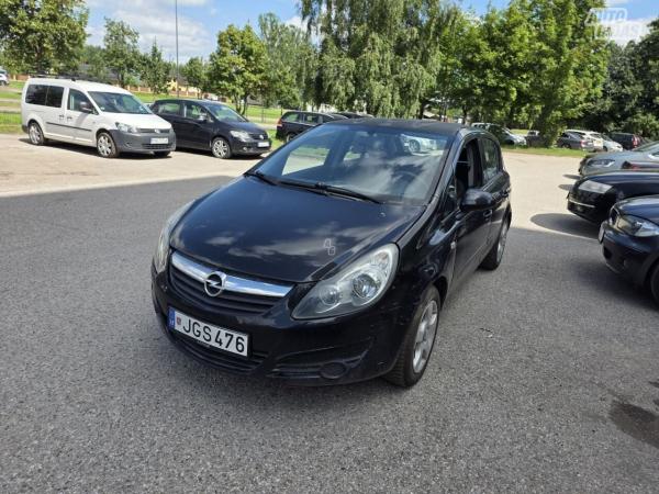 Melns Opel Corsa 2008 Kauņa, ar dzinēja tilpumu 1.20 L un nobraukumu 175 tūkst. km par 650 €, foto 2 vietnē AUTOMOTO.COM.LV