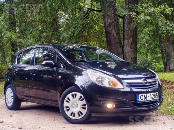 Opel Corsa 2008 in Preili on AUTOMOTO.COM.LV Black Opel Corsa 2008 in Preili, with an engine capacity of 1.20 L and mileage of 163 thousand km for 2490 €, photo 3 on AUTOMOTO.COM.LV