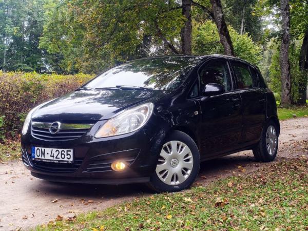 Opel Corsa 2008 in Preili on AUTOMOTO.COM.LV Black Opel Corsa 2008 in Preili, with an engine capacity of 1.20 L and mileage of 163 thousand km for 2490 €, photo 5 on AUTOMOTO.COM.LV
