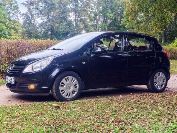 Opel Corsa 2008 in Preili on AUTOMOTO.COM.LV Black Opel Corsa 2008 in Preili, with an engine capacity of 1.20 L and mileage of 163 thousand km for 2490 €, photo 7 on AUTOMOTO.COM.LV